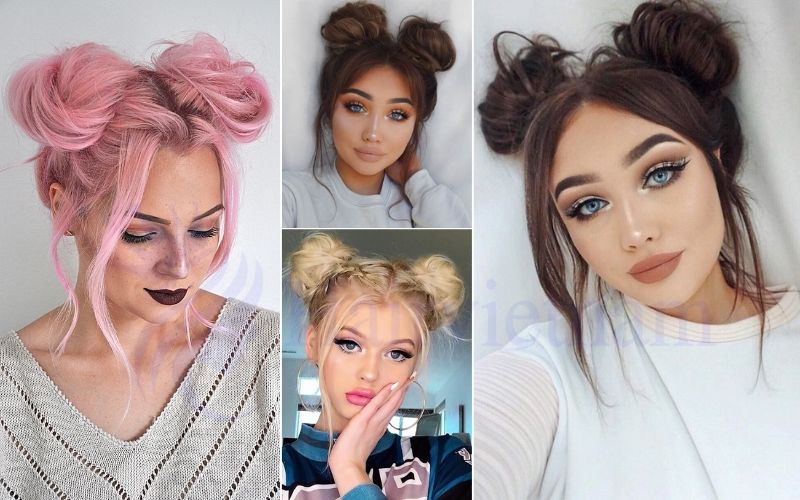 How to do Space Buns Tutorial Quickly For Beginners
